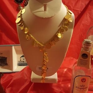 sparta greece | Jewelry | Choker Necklace Drop Disc Chain Goldsilver ...